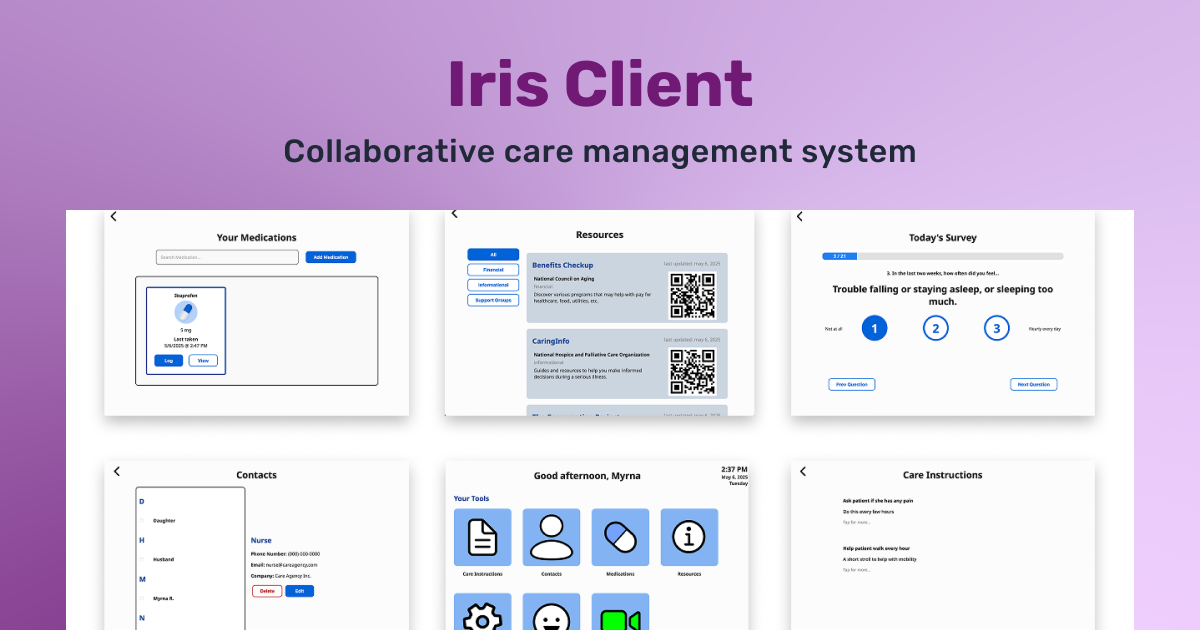 Iris Client — Made with Tauri