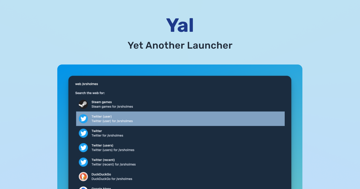 Yal — Made with Tauri